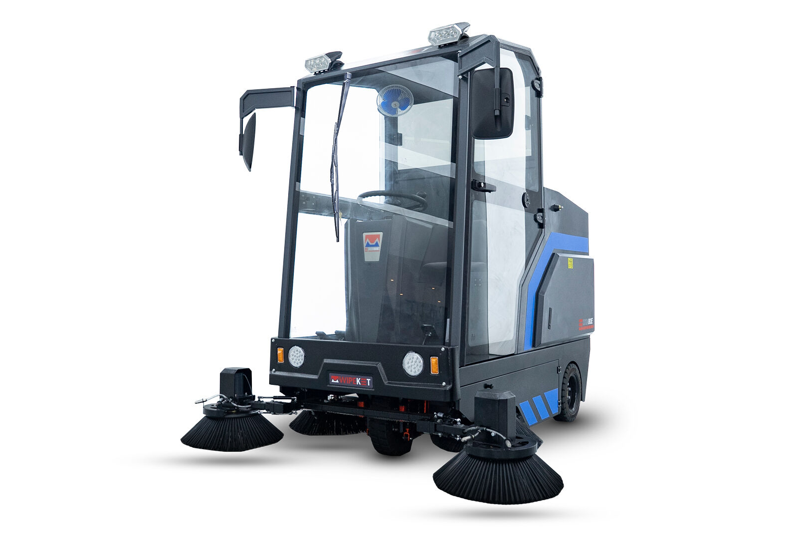 battery road sweeper